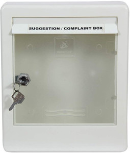 AURA PLAST Plastic Wall Mounted Letter Box for Office, Banks ...