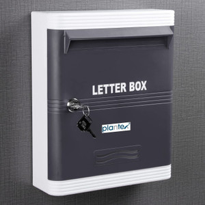 Plantex Plastic A4 Letter Box - Mail Box/Outdoor Mailboxes Home ...