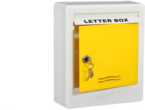 AURA PLAST High Grade Plastic Mail Box/Outdoor Mailboxes with Key Lock ...