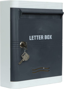 AURA PLAST Mail Box/Letter Box for Home and Office Gate and Wall Mount ...