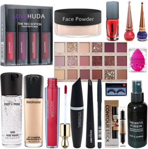 LOVE HUDA Professional Makeup Kit Combo Set For Girls And Woman - Price ...