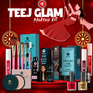 NOY Glamorous Makeup Kit Set For Women Teej Gift Combo For All Skin ...