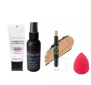 siksik primer + fixer + contour stick + puff - Price in India, Buy ...