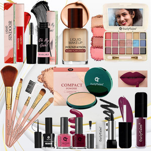 CurlyTales Makeup Kit Premium Beauty Combo For Professional And Starter ...