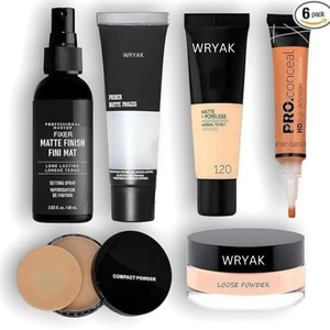 butch Makeup Combo with Fixer, Primer, Liquid Concealer, Foundation ...