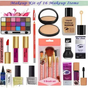 brown blush All-in-One Luxury Makeup Kit – Premium Cosmetic Combo Gift ...
