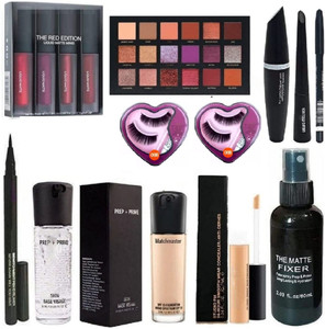 FRIPPE Mackup Kit Combo Rose Gold, 4in1, Mascara, Eyelayshes, Primer ...