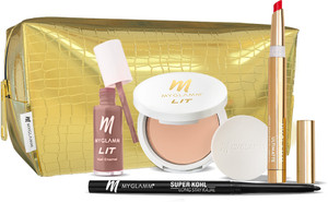 MyGlamm As Glamm As It Gets Makeup Kit - Pouch - Price in India, Buy ...