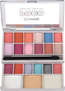 MARS Poco Makeup 18 Shade Eyeshadow With Highlighter Blusher and ...