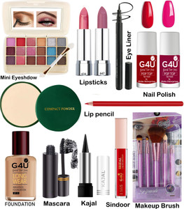 G4U Makeup Kit For Women Full Kit (17Pices) | All-in-one Makeup Gift ...