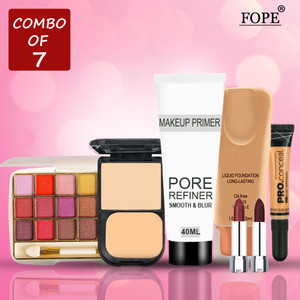 FOPE Pore Refiner Makeup Kit Face Combo Set For Women-FCS017 - Price in ...