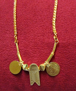 Satyasri-SFJ 1 Grm Micro gold plated malgalya Thali kodi / Mangalsutra ...