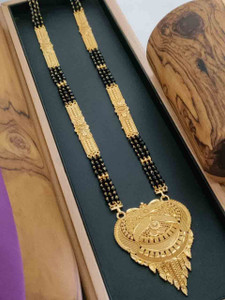 Shree Fashions World RGMS32 Brass Mangalsutra Price in India - Buy ...