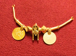 SATHYASAM-SSFJ 1Gram Gold 30 " inch South Indian Mangalya Set with ...