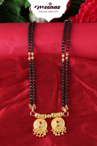 MEENAZ vati mangalsutra 2 wati maharashtrian design marathi south ...