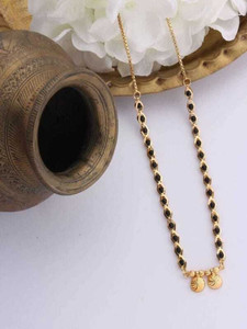 Arti creations Traditional Party & Casual Wear Gold Plated Mangalsutra ...