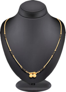 MEENAZ Jewellery Traditional One gram gold Temple Mangal sutra Set ...