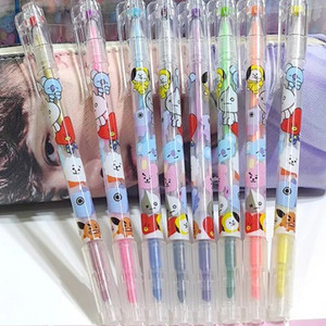 Flipkart.com | TOYVISION BTS BT21 Theme Dual Tip Markers/Highlighters ...