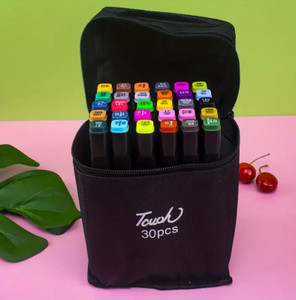 Flipkart.com | Luxula Alcohol Based 30 PCS Coloring Sketching ...