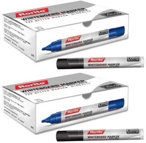 Flipkart.com | Rorito White Board Marker Jumbo 20 Black REFFILABLE ...