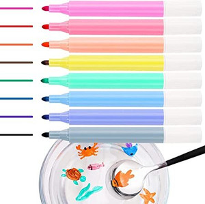 Flipkart.com | Dilurban 8 Colours Floating Pen for art &craft Water ...