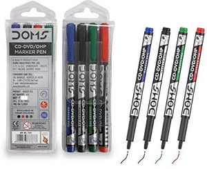 Flipkart.com | DOMS CD-DVD/OHP Pens | Fine Tip Japanese Tip For Clear ...