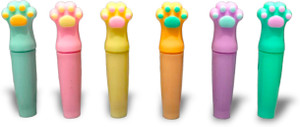 Flipkart.com | SARASI So Cute Cat Paw Shape Highlighter Marker Combo ...