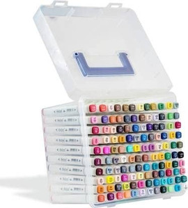 Flipkart.com | banira Cool Markers Art Set Double Ended Blendable Based ...