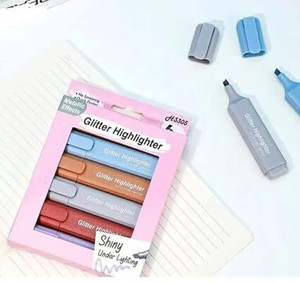 Flipkart.com | RAMOJI Metallic Glitter Highlighters: Assorted Shiny ...