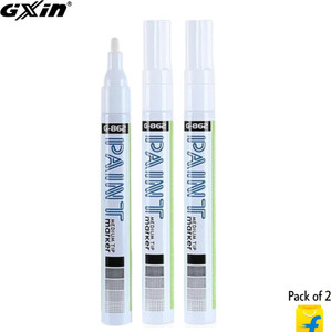 Flipkart.com | GXIN Oil-Based Permanent Paint Markers, Medium Tip ...