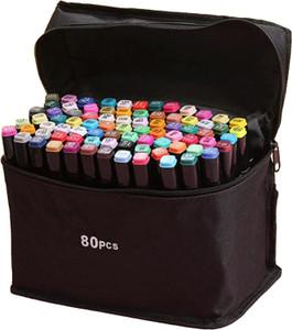 Flipkart.com | Luxula Alcohol Based 80 Colores Sketching Calligraphy ...