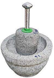 Lakshmi handy crafts Stone Grinder Stone & Traditional Manual Masala ...