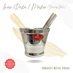 Embassy Imam Dasta Size 5 L / Khal Batta/ Hamam Dasta/Okhli Musal ...