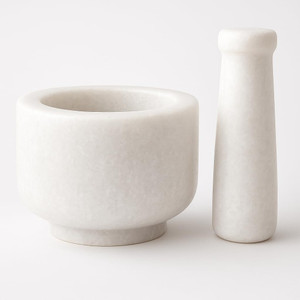 Modern Decor Emporium Marble Mortar & Pestle | Okhal | Ammikallu For ...