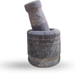 ZISIK Stone Mortar and Pestle | Spice Masher | Hand Grinder | Ural ...