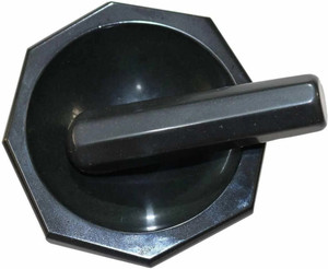 NAUDH AGATE Mortar and Pestle, Agate Stone Herb Grinder Pill Crusher -3 ...