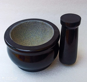 subaa Granite Stone Mortar and Pestle Set,kharad,Spice Mixer for ...