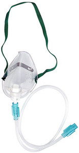 AMAZECARE AD/OXMSK001 Oxygen mask for Adults Non Reuseable Non-Reusable ...