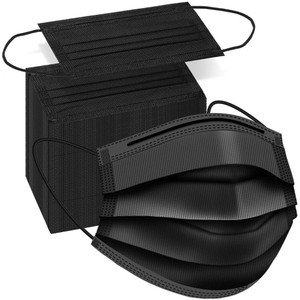 Bos Medicare Surgical 50 Pcs Black Nose Pin Disposable 3 Ply ...