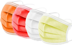 Mango People MP-MASKS-54-YL,OR,WH,RD Non-Reusable Surgical Mask Price ...