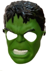 KAKU FANCY DRESSES Hulk Super Hero Face CosPlay Costume/School Annual ...