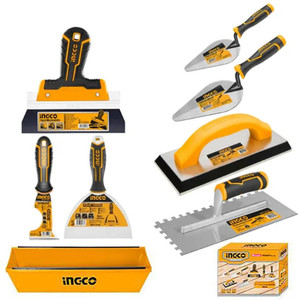 INGCO Bricklaying & Plastering Hand Tools Set Aluminium Trowel Price in ...