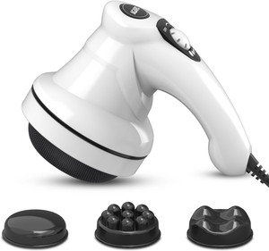 AGARO Atom Electric Handheld Full Body Massager with 3 Massage Heads ...