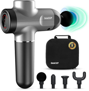 beatXP Flash Deep Tissue Brushless Electric Massage Gun Machine for ...
