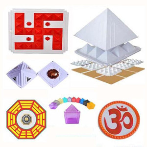 EKiN Acupressure Pyramid Product Wish Pyramid, Swastik & Om Pyramid ...