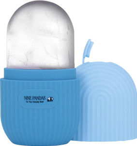 Nine Pandas Quiet Blue Ice Roller Face & Eyes|Glowing Skin & Tightening ...