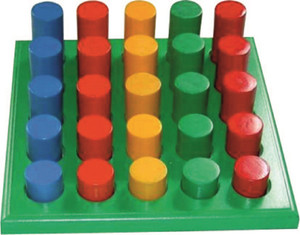 Relief Medical Systems Round Peg Board (25 Pegs) Occupational Therapy ...