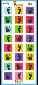 ZEZBY Premium Jumbo Play Mat, Game for Kids, Adults, Indoor-Outdoor ...