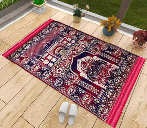 hitu Velvet Prayer Mat - Buy hitu Velvet Prayer Mat Online at Best ...