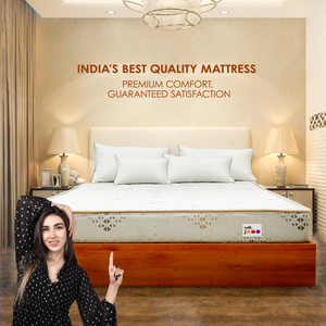 MRJOOO Prime Comfort Memory Foam with Grey Soft Mattress/Gadda 6 inch ...
